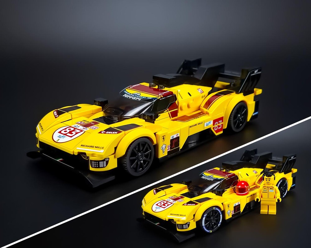 LEGO MOC-229928 ferari 499P AF Corse 2025 by SFH_Bricks | Rebrickable ...