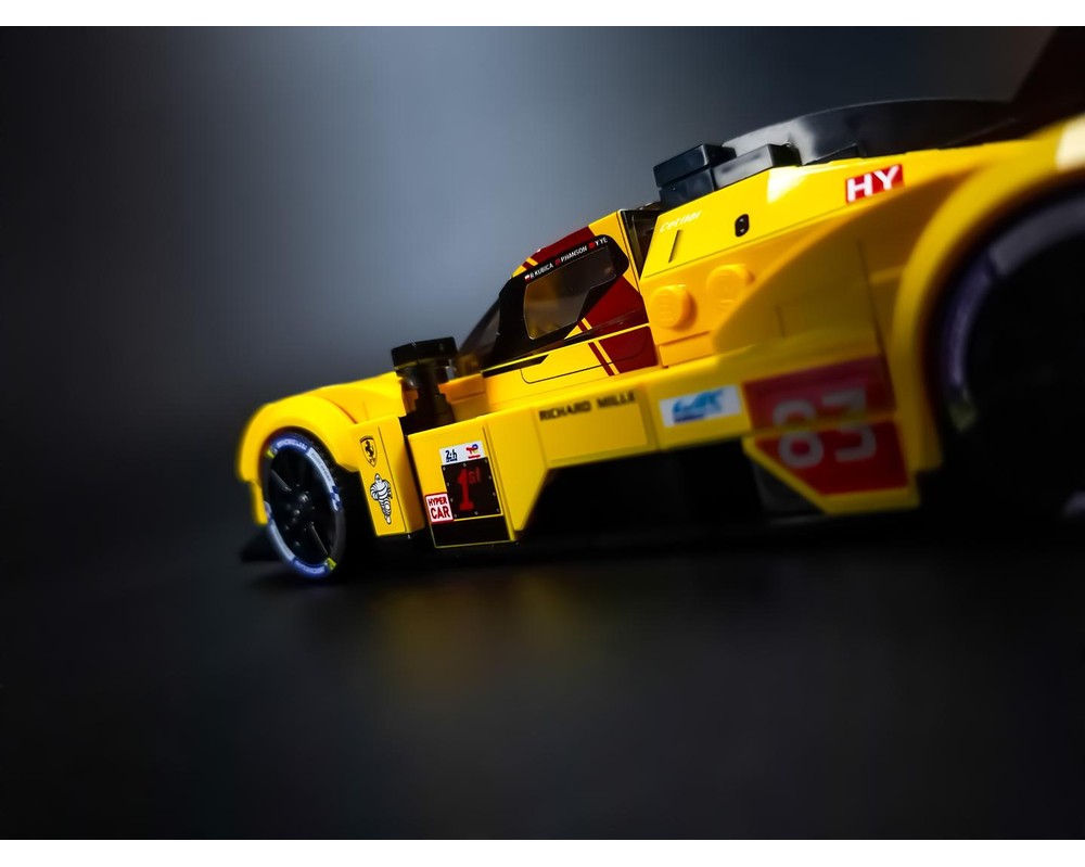 LEGO MOC ferari 499P AF Corse 2025 by SFH_Bricks | Rebrickable - Build ...