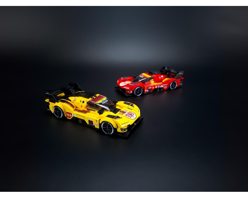 LEGO MOC ferari 499P AF Corse 2025 by SFH_Bricks | Rebrickable - Build ...