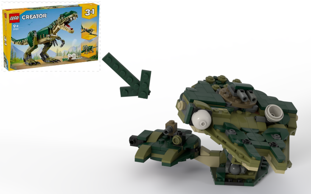 LEGO MOC 31151-Millennium Dinosaur by Magical Bricks | Rebrickable ...