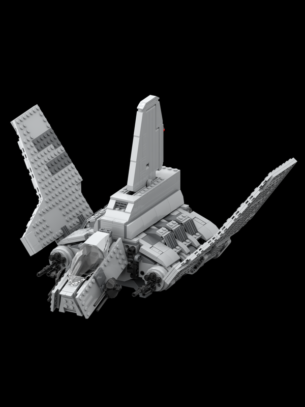 LEGO MOC Imperial Attack Shuttle by rvn0516 | Rebrickable - Build with LEGO