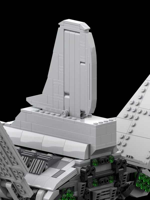LEGO MOC Imperial Attack Shuttle by rvn0516 | Rebrickable - Build with LEGO