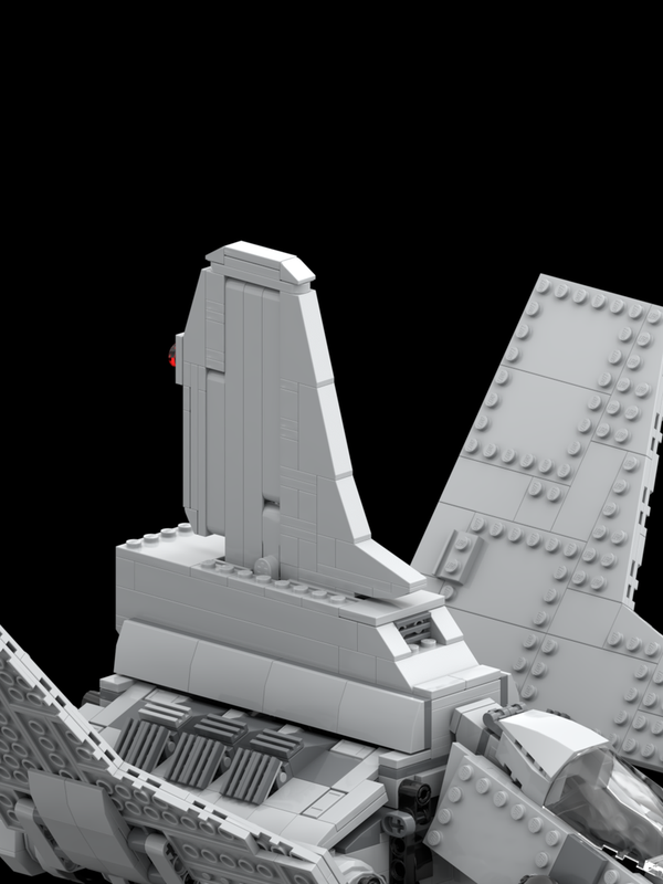 LEGO MOC Imperial Attack Shuttle by rvn0516 | Rebrickable - Build with LEGO