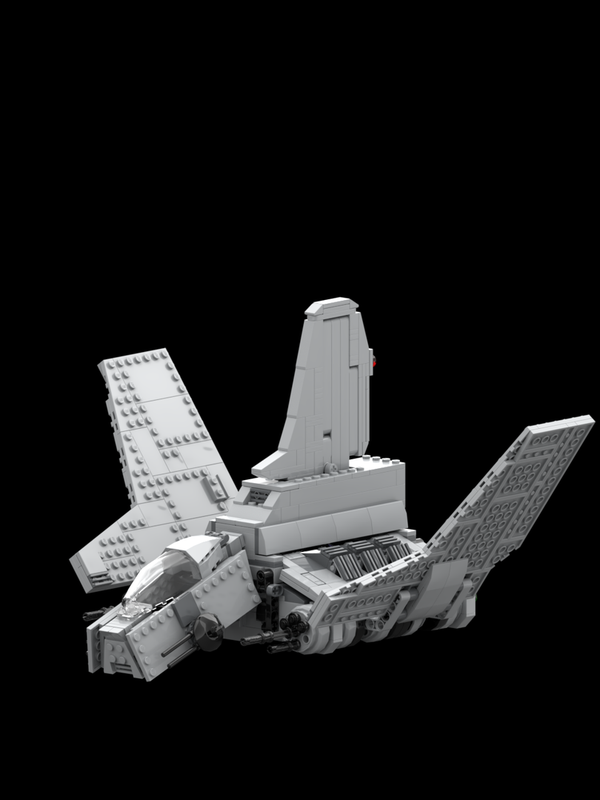 LEGO MOC Imperial Attack Shuttle by rvn0516 | Rebrickable - Build with LEGO