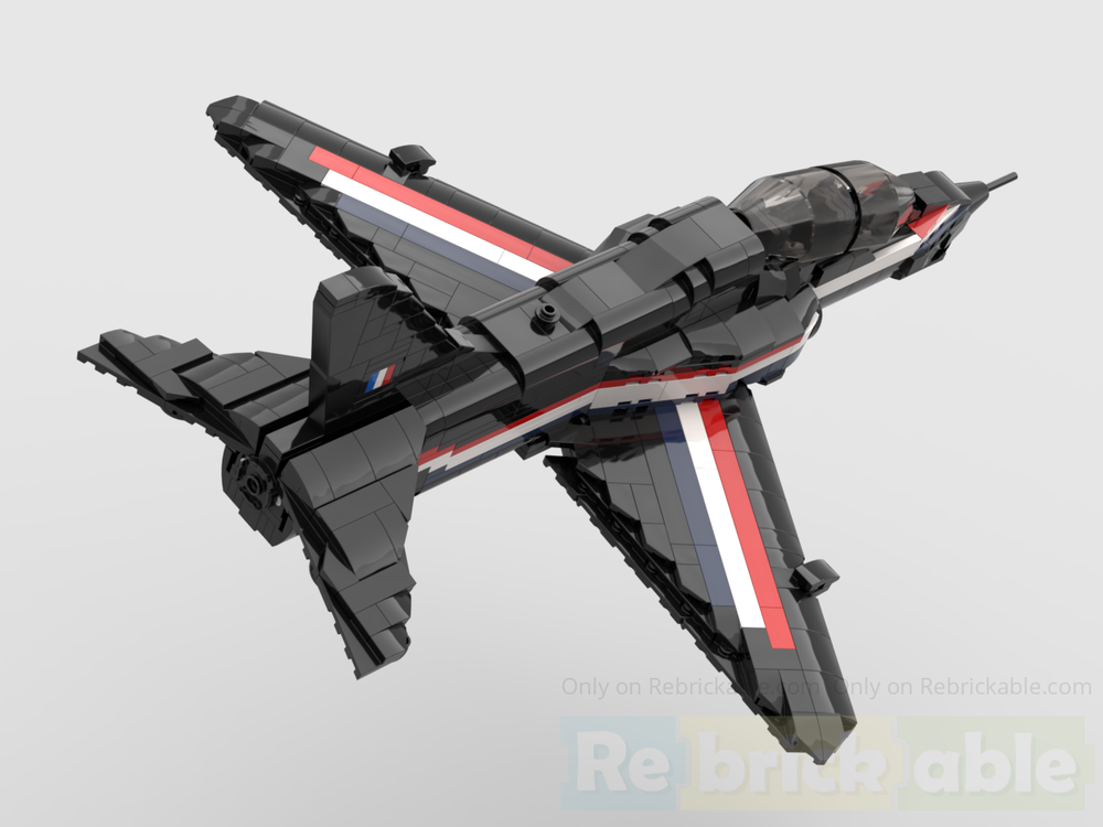 LEGO MOC-229935 BAE Hawk T1 (Black) by Frinke | Rebrickable - Build ...