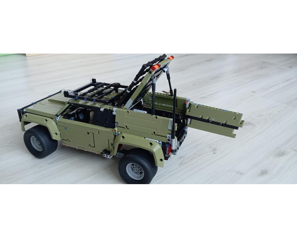 LEGO MOC 42110 Stadium Trophy Truck - Trunk and Rooftop-Attachments ...