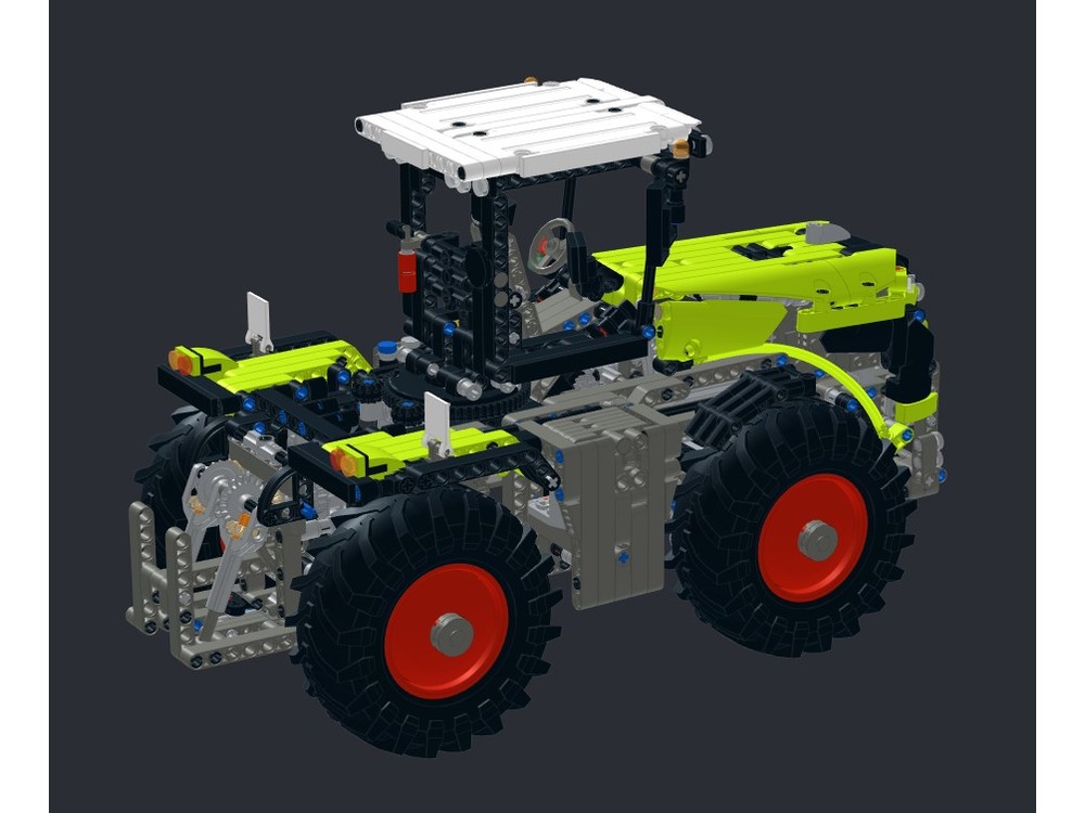 LEGO MOC Claas Xerion 5000 Trac VC RC PDF Instructions by s90sml ...