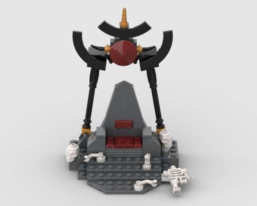 LEGO MOC Skull King Throne by BrizzyBricks | Rebrickable - Build with LEGO