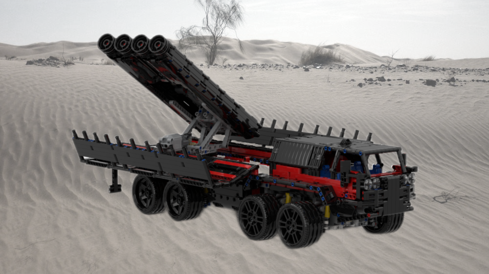 LEGO MOC-229962 8x8 Rocket carrier by kovchenkovskiy | Rebrickable ...