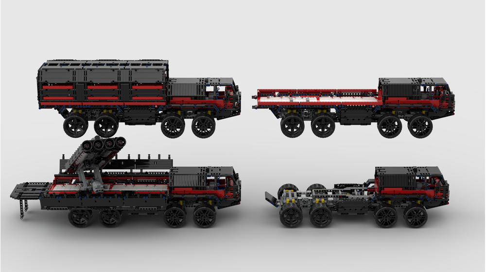 LEGO MOC-229962 8x8 Rocket carrier by kovchenkovskiy | Rebrickable ...
