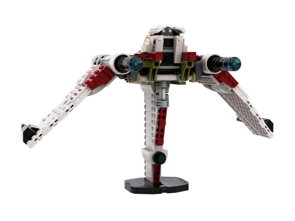 LEGO MOC-229970 V-19 Torrent Starfighter (Set 75432 working mechanism ...