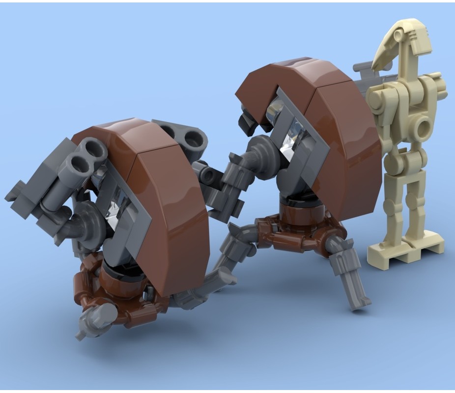LEGO MOC Playable Droideka (minifigure scale) by IdyllicBricks ...