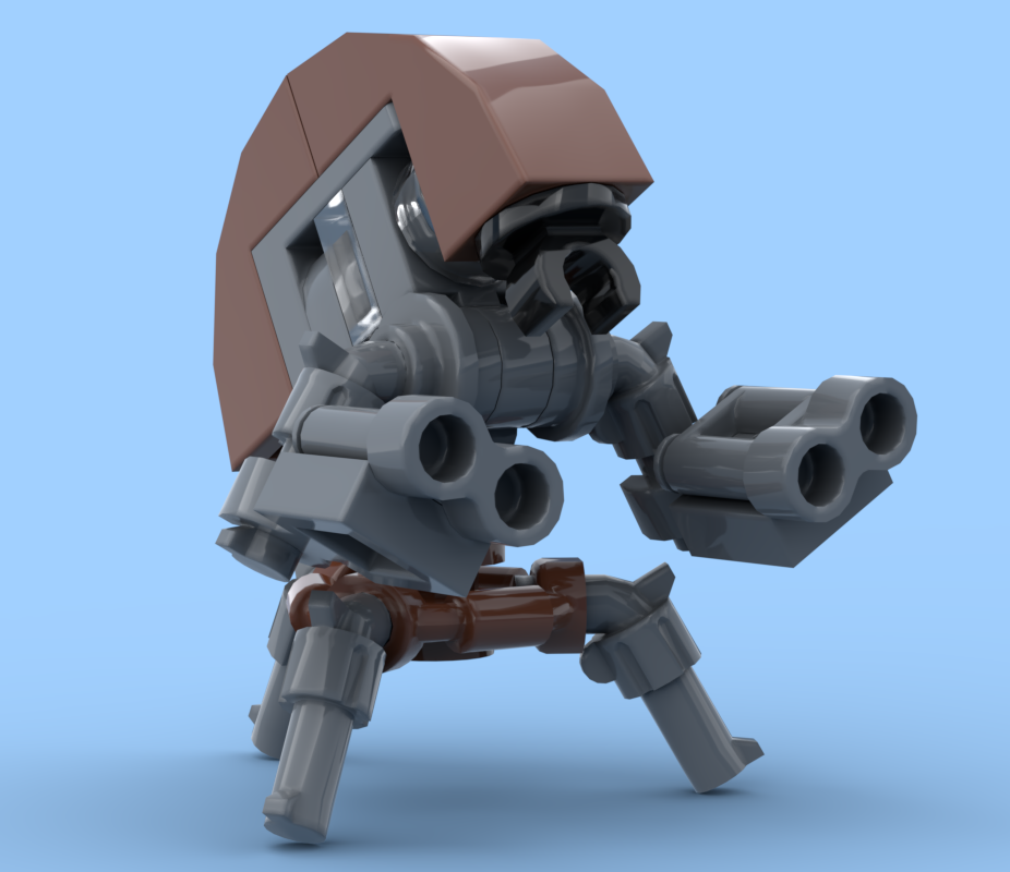 LEGO MOC Playable Droideka (minifigure scale) by IdyllicBricks ...