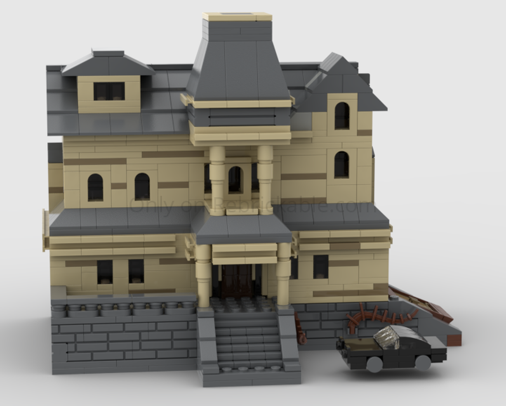 LEGO MOC The Marsten House by TheGricee | Rebrickable - Build with LEGO