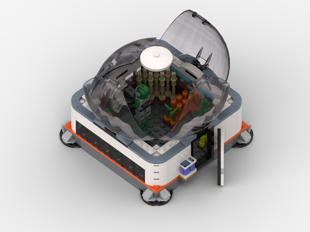 LEGO MOC-229990 Research Greenhouse Module by mizardz | Rebrickable ...