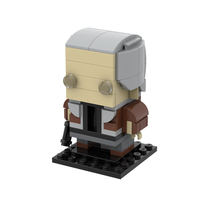 LEGO MOC Batou (Bato) Brickheadz - Ghost in the Shell: Stand Alone ...