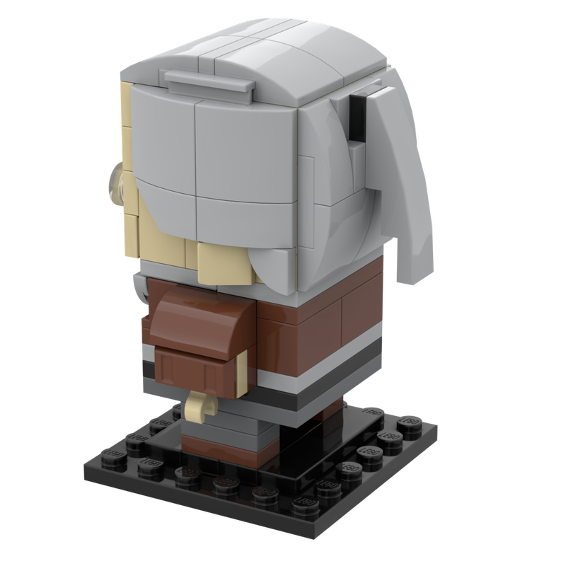LEGO MOC-230004 Batou (Bato) Brickheadz - Ghost in the Shell: Stand ...