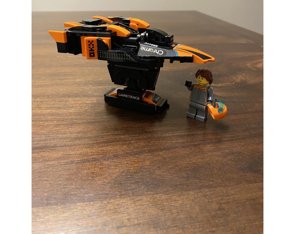 LEGO MOC 76919: McLaren Racer Pod by MK4 | Rebrickable - Build with LEGO