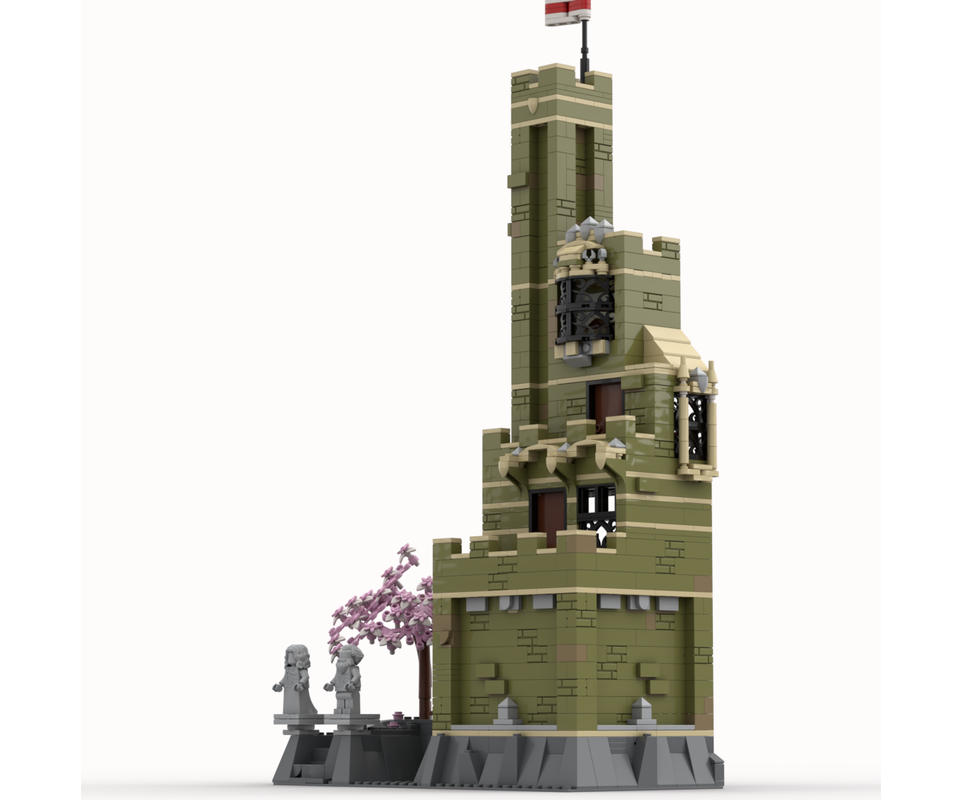LEGO MOC-230034 Medieval Mountain Castle by NimilesBot | Rebrickable ...