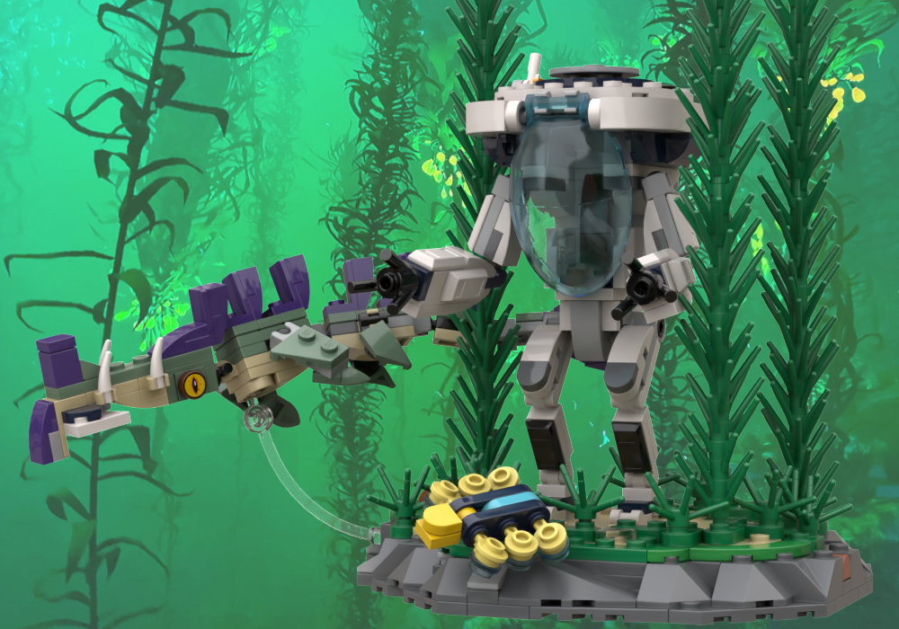LEGO MOC-230039 Creepvine Prawn Suit Display (Feat. studder_builds) by ...