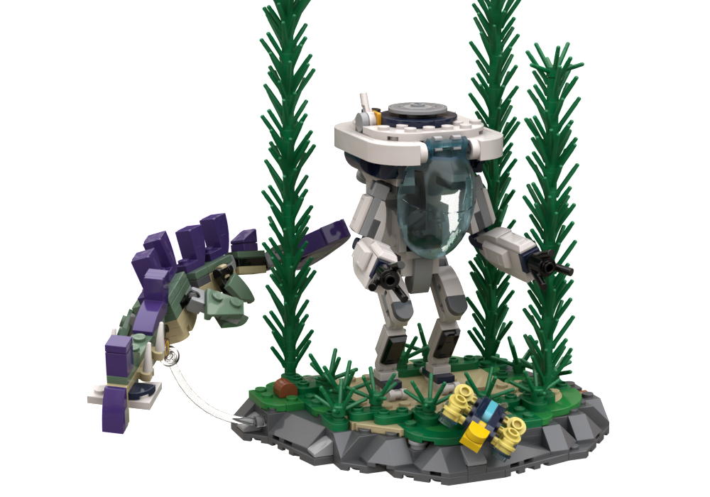 LEGO MOC-230039 Creepvine Prawn Suit Display (Feat. studder_builds) by ...