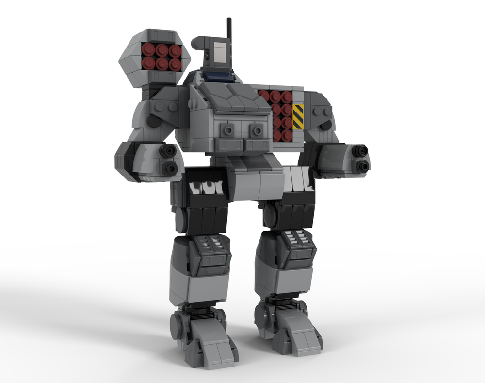 LEGO MOC Hellspawn BattleMech by lazyguineapig | Rebrickable - Build ...