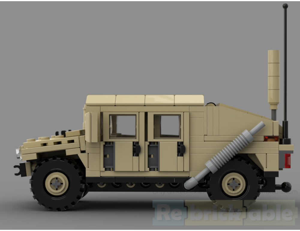 LEGO MOC-230048 HMMWV by HMMWVmocs | Rebrickable - Build with LEGO