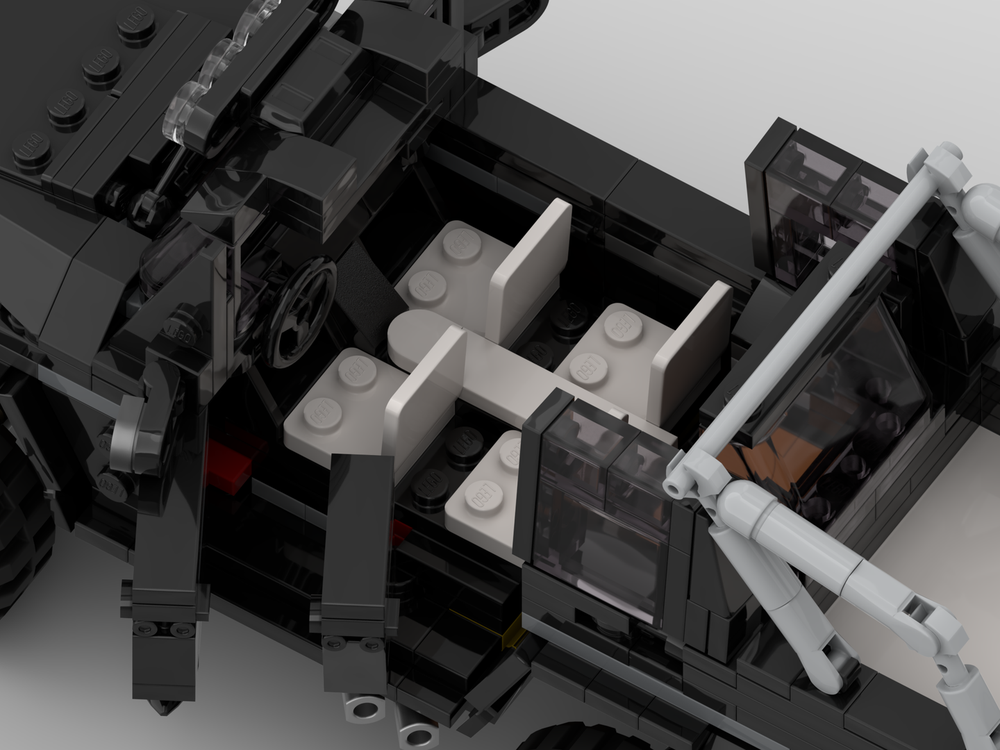 LEGO MOC Mercedes-AMG G 63 6x6 w suspension, bumper beam, and openable ...