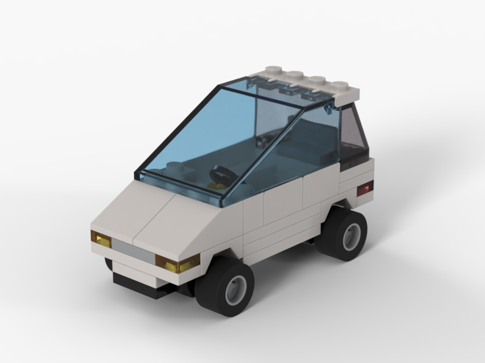 LEGO MOC white car an analog to the lego set 6530 by 568_Timka ...