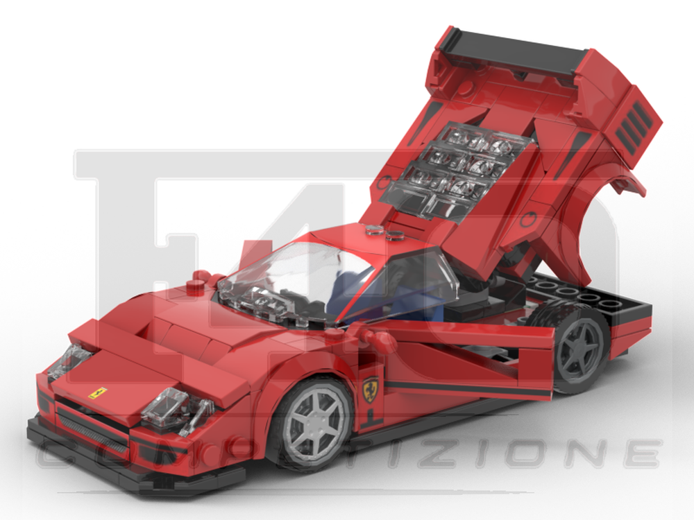 LEGO MOC-230054 F40 LM by giacomo88 | Rebrickable - Build with LEGO