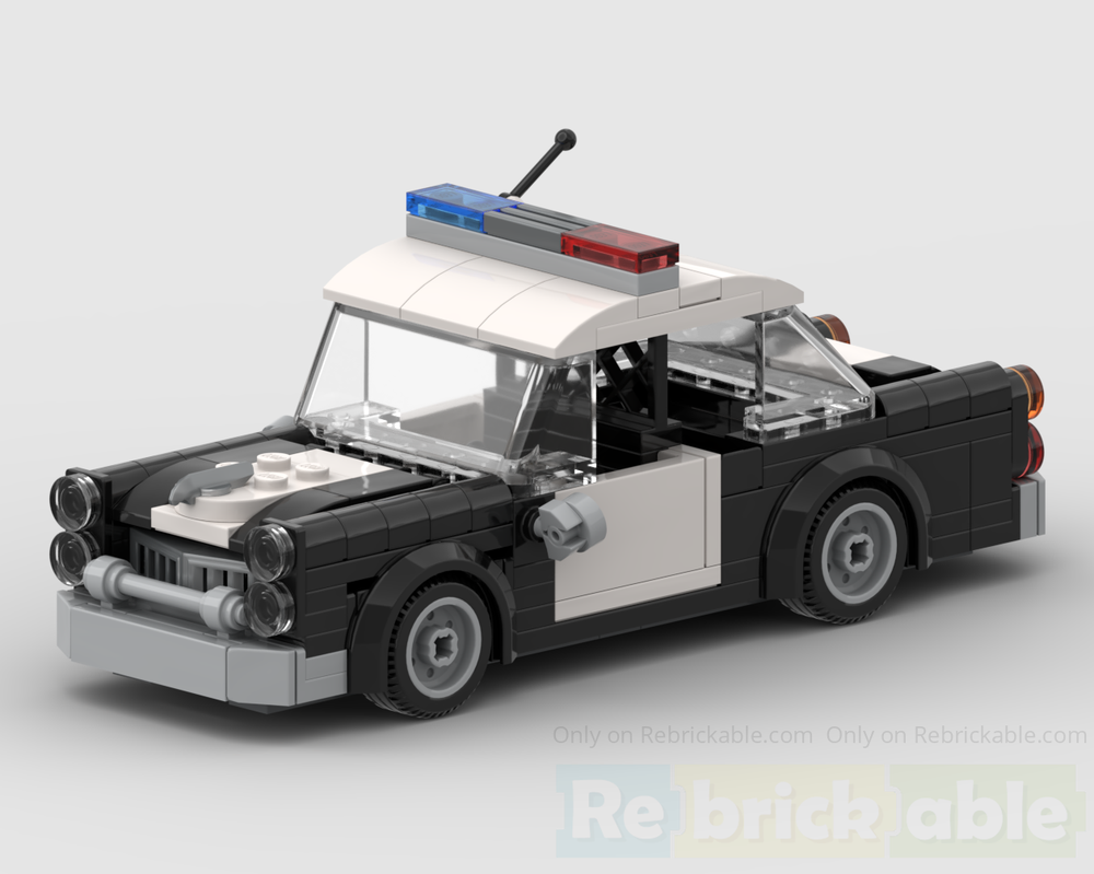 LEGO MOC-230061 Classic Police Cruiser by ElGrigori | Rebrickable ...