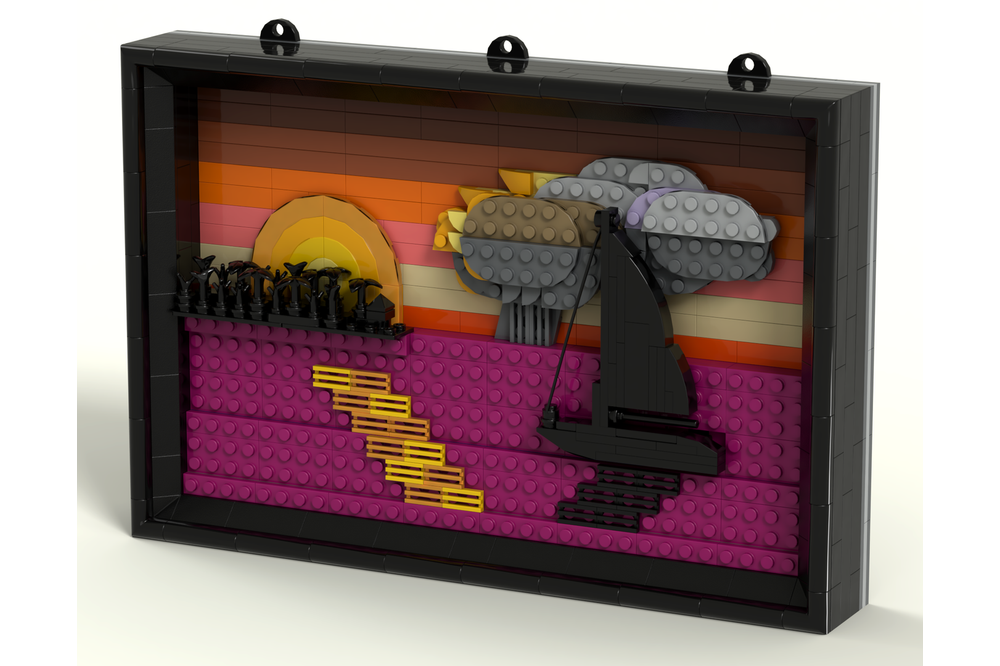LEGO MOC Key West Sunset by mshenn | Rebrickable - Build with LEGO