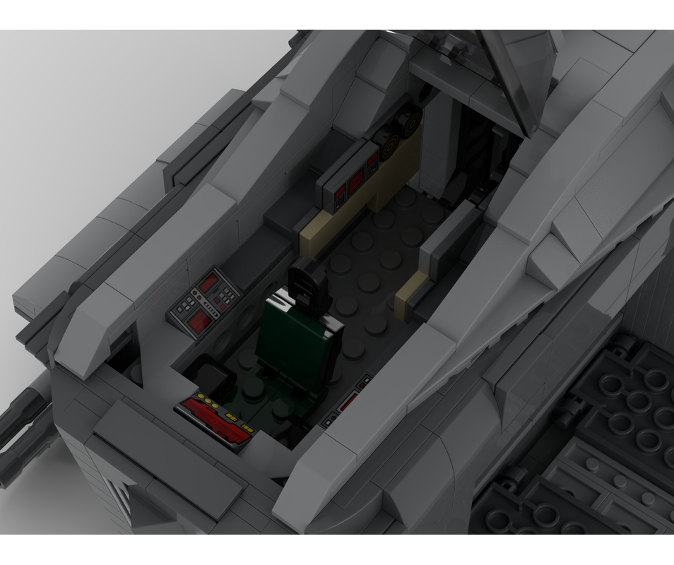 LEGO MOC Rishi Cargo Shuttle – Custom LEGO® MOC by Vitriol_Institute ...