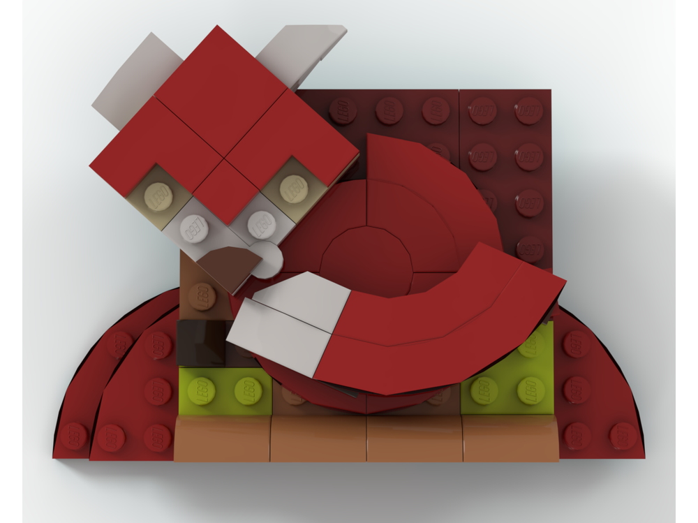 LEGO MOC Sleeping fox - Alternate Build by zamilou | Rebrickable ...