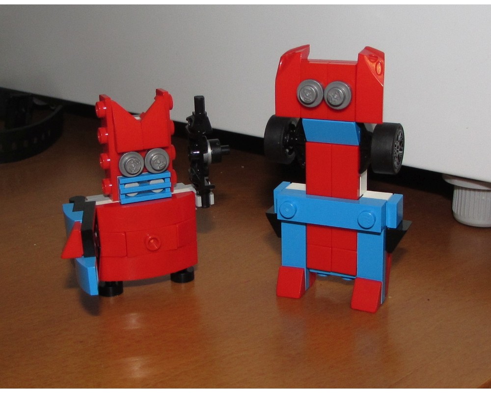 LEGO MOC 30572 Batrobot and Dobbybot by BriXperiMent | Rebrickable ...
