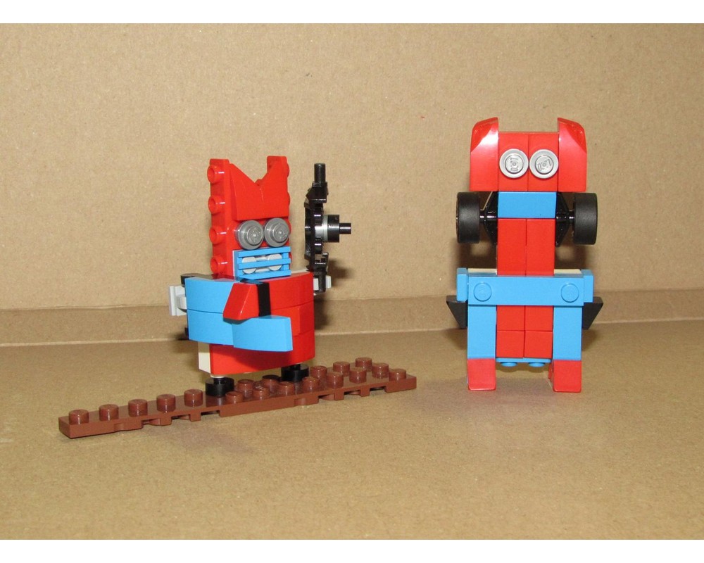 LEGO MOC 30572 Batrobot and Dobbybot by BriXperiMent | Rebrickable ...
