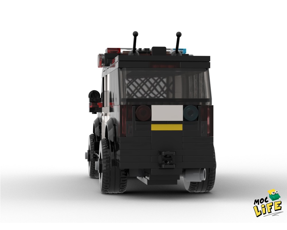 LEGO MOC Chevrolet Suburban police by MocLife | Rebrickable - Build ...