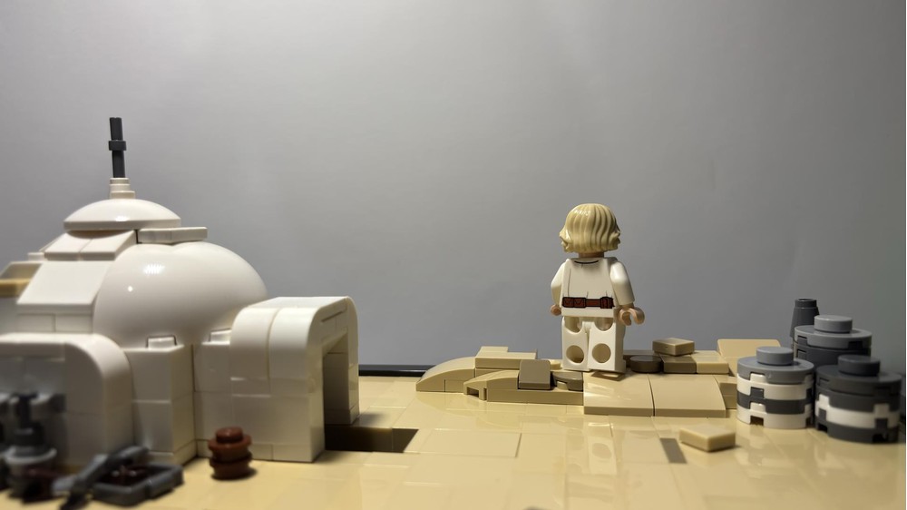 LEGO MOC Binary Sunset Diorama by sw_lab | Rebrickable - Build with LEGO