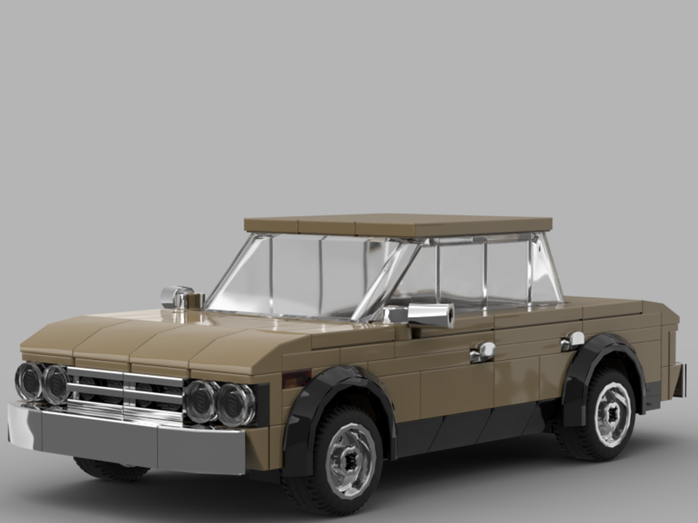 LEGO MOC LADA 1600 / ВАЗ-2106 by Иван Копьев | Rebrickable - Build with ...