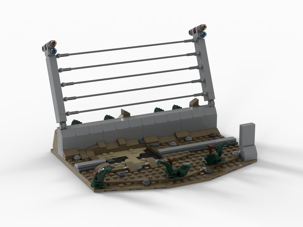 LEGO MOC-230130 Ingen Electric Fence by legOtaku | Rebrickable - Build ...