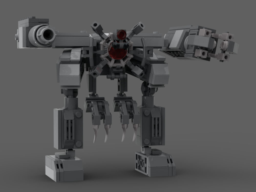 LEGO MOC T-Rex type destruction machine (inspired from the cartoon "9 ...