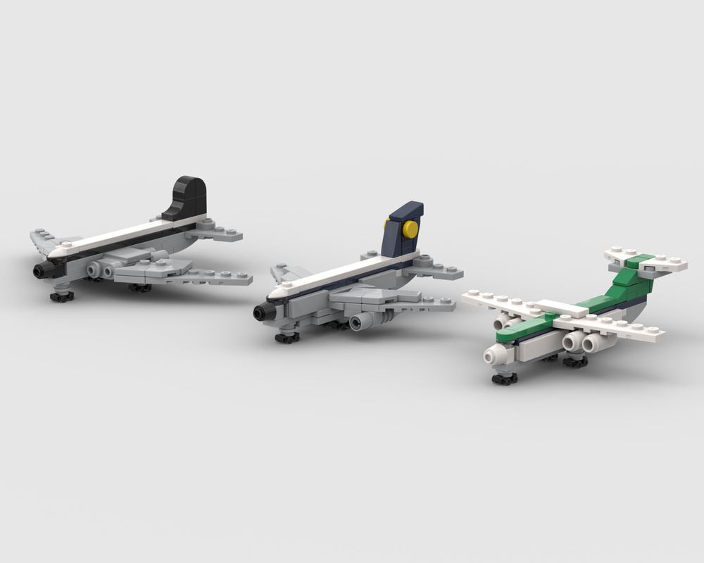 LEGO MOC Airplanes Set by ao-ka | Rebrickable - Build with LEGO