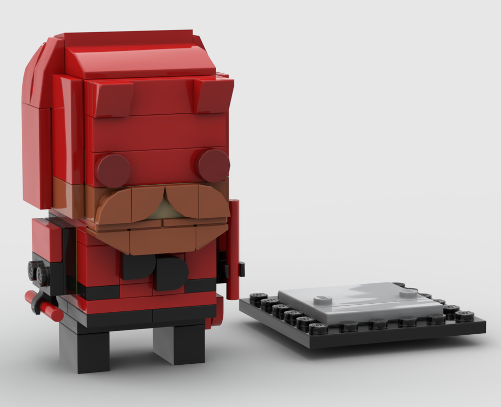 LEGO MOC King Daredevil Brickhead by Awesomelaturn | Rebrickable ...