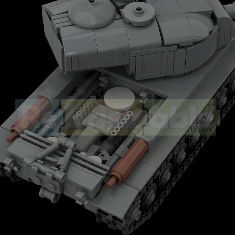 LEGO MOC LEGO T29 korean war camo by Romainww2 | Rebrickable - Build ...
