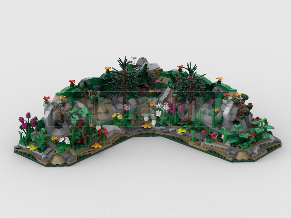 LEGO MOC-230168 Rivendell - MILS, rocky Slope - Bundle by Icarus ...