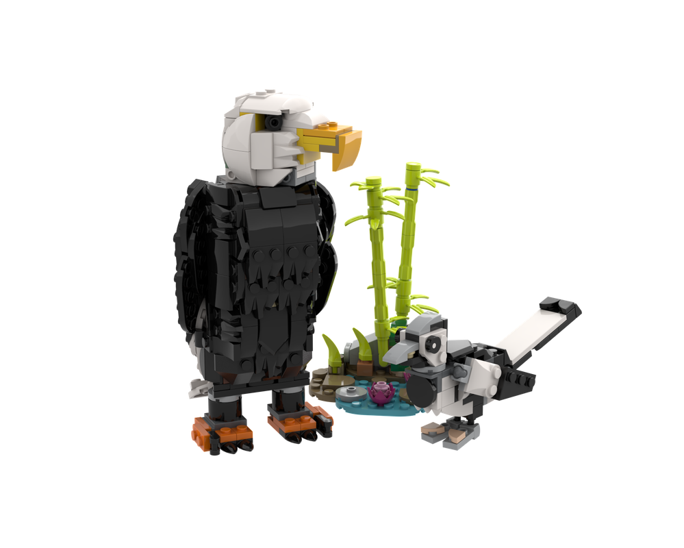 LEGO MOC Bald Eagle by Jappelsap98 | Rebrickable - Build with LEGO