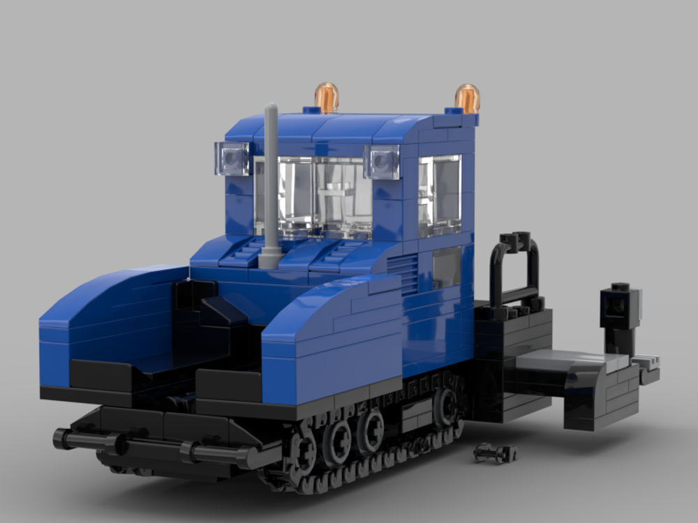 LEGO MOC Arling Roadworks 120 Special asphalt paver from RoadCraft by ...