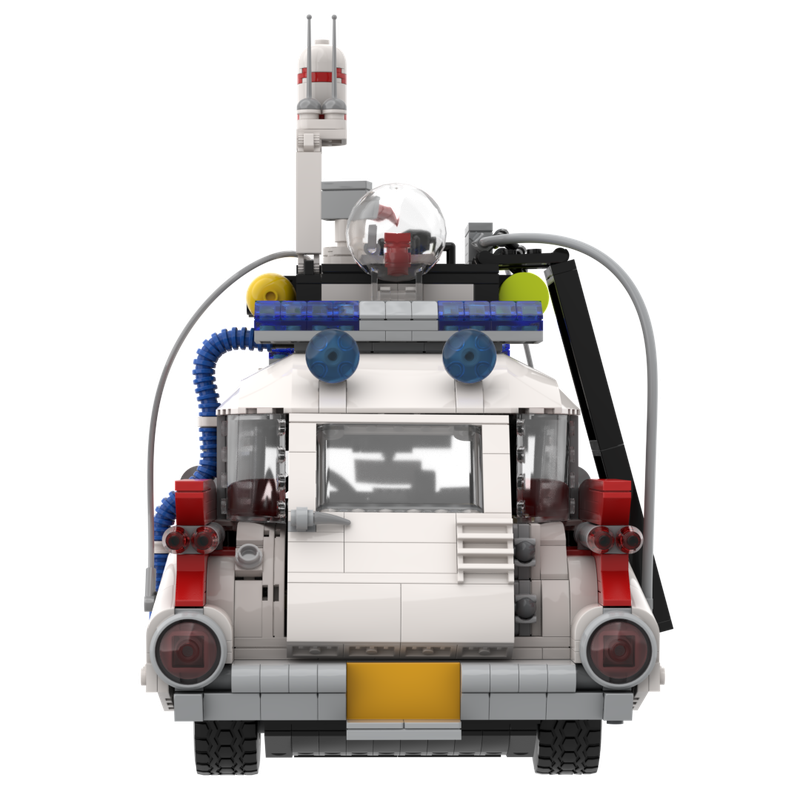 LEGO MOC-230197 ECTO-1, 1984, Stickered Door version by mrlegocherry ...