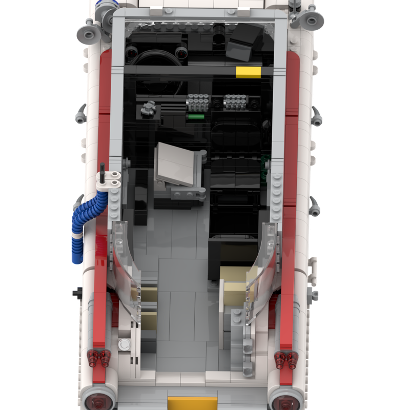 LEGO MOC-230197 ECTO-1, 1984, Stickered Door version by mrlegocherry ...