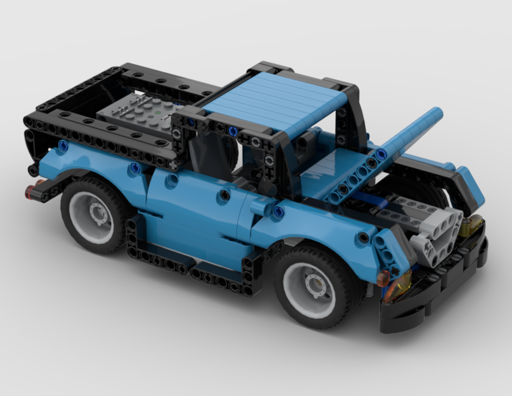 LEGO MOC MOC - technic rc car - suv v2 by 8bit_meiko | Rebrickable ...